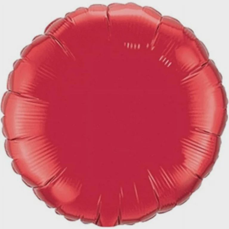 18" Round Red Balloons