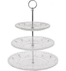 3 Glass Pastry Stand (Houseware)