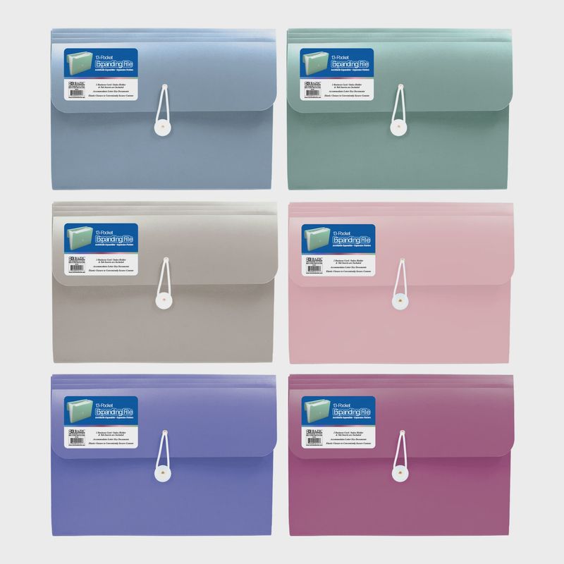 13pkt Expanding File A4/Letter