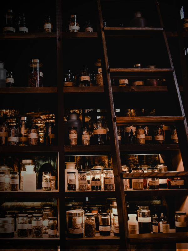 Witchcraft and Wicca Apothecary For healing herbs and essential oils.