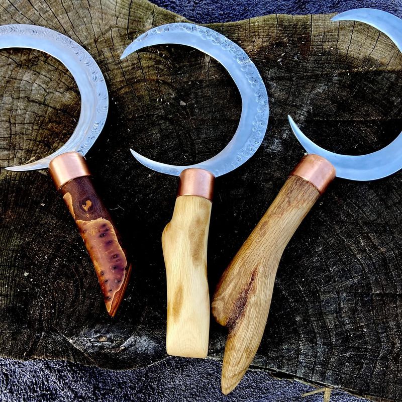 Bolines for kitchen witchcraft herbalism, wicca, Druidry and Asatru.