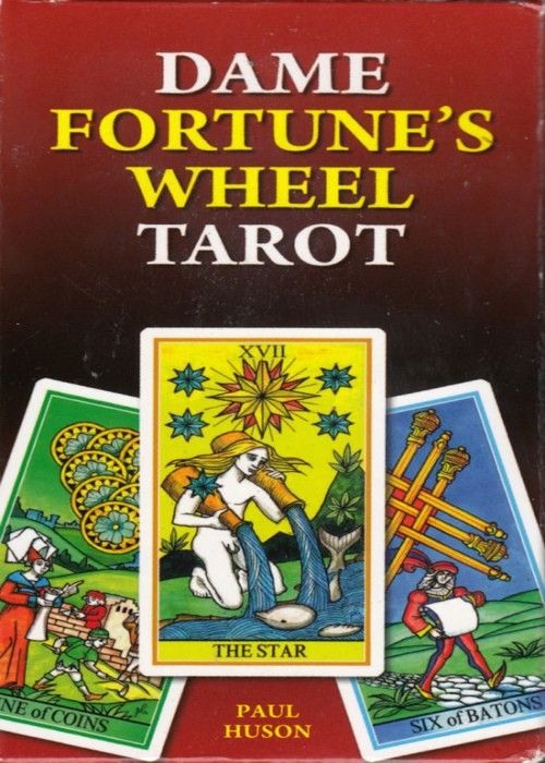 Dame Fortune's Wheel Tarot by Paul Huson 78 card deck