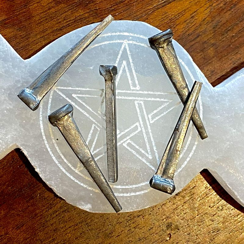 Traditional Square Coffin nails aka Casket Nails 5 pack