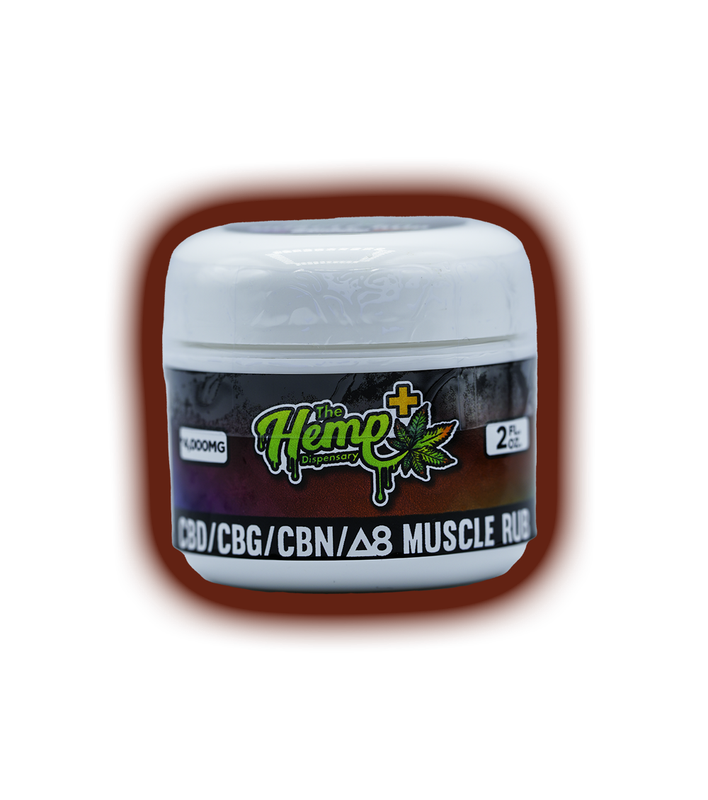 CBD/CBG/CBN/DELTA 8 THC MUSCLE RUB