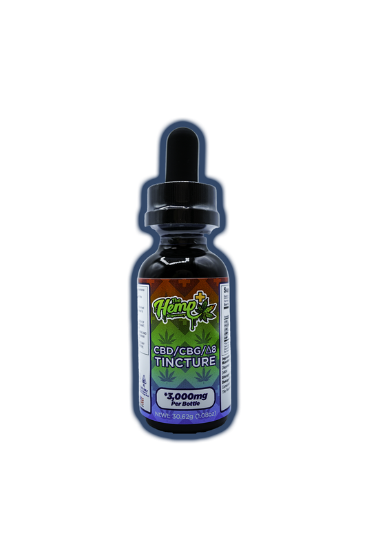 CBD/CBG/DELTA 8 THC TINCTURE