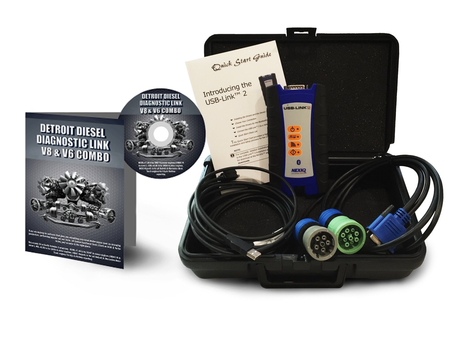 Detroit Diesel Diagnostic Link V8 V6 Combo Standard License With Detroit Diesel Diagnostic Link V8 V6 Combo Standard License With