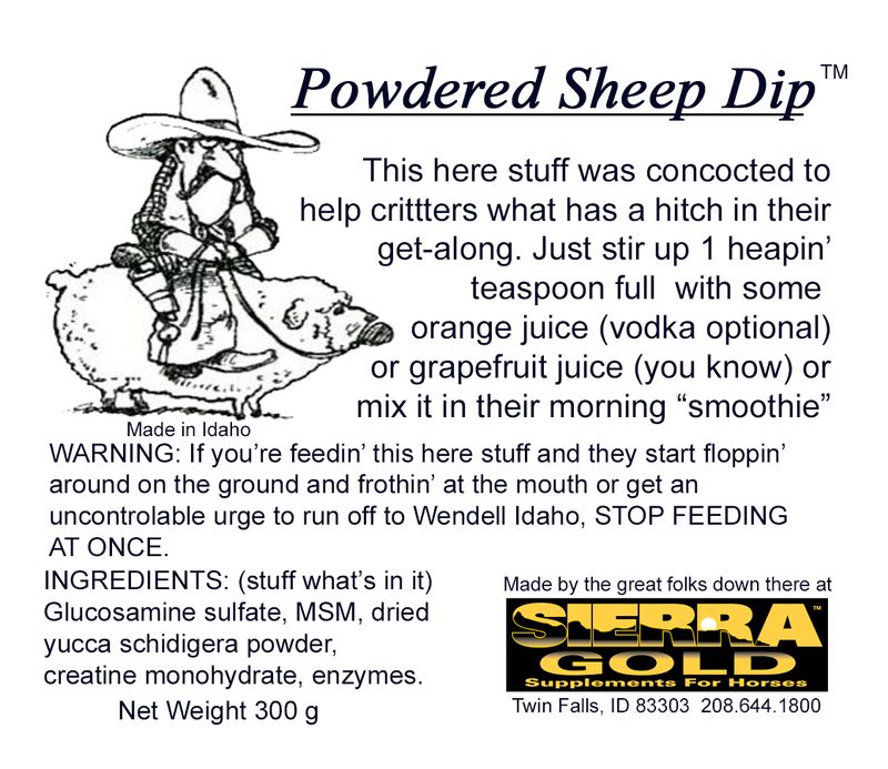 Powdered Sheep Dip