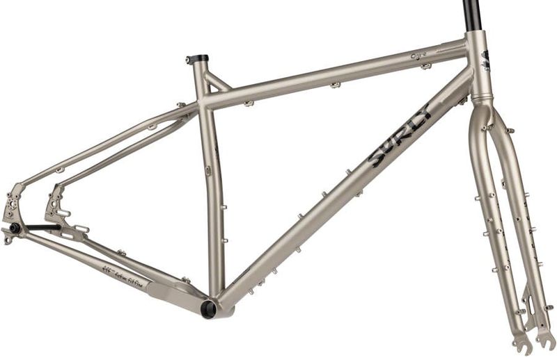 Surly Ogre Frameset - 29 Steel Champagne Supernova X-Large