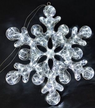 Snowflake, LED Aluminum Frame