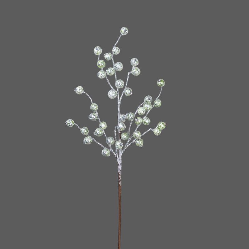 Spray, 22" Mint Green Berry