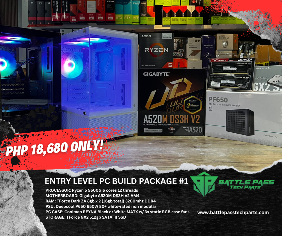 ENTRY LEVEL PC BUILD PACKAGES ENTRY LEVEL PC BUILD PACKAGES