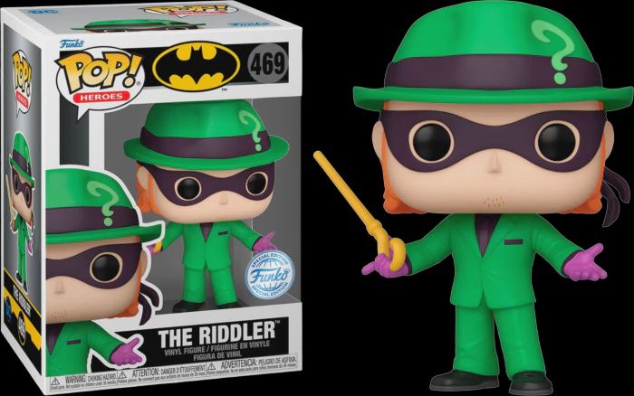 Riddler Pop! Batman Arkham Series
