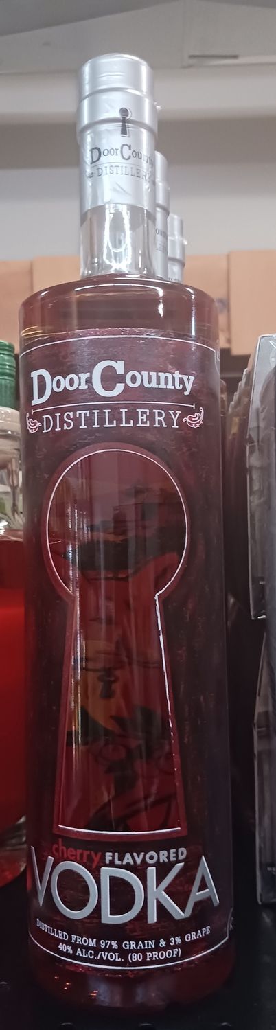 DOOR COUNTY CHERRY FLAVORED VODKA 750ML