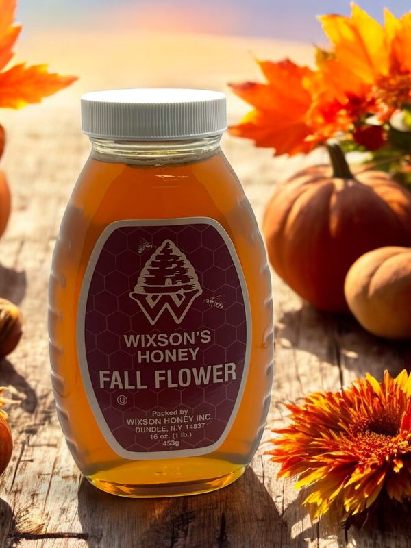 Raw Fall Flower Honey: Bold, Earthy Flavor for Autumn | Wixson Honey