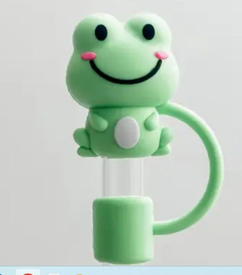 Happy Frog Straw Cover