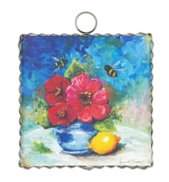 Round Top© Attachment | Mini Hamilton Poppy Arrangement