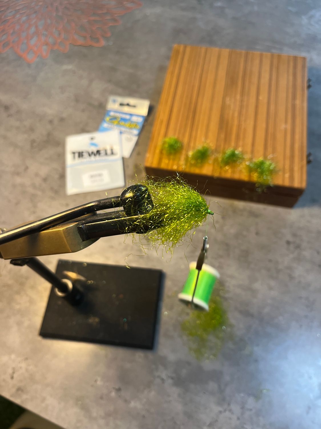 Black fish/ drummer weed fly