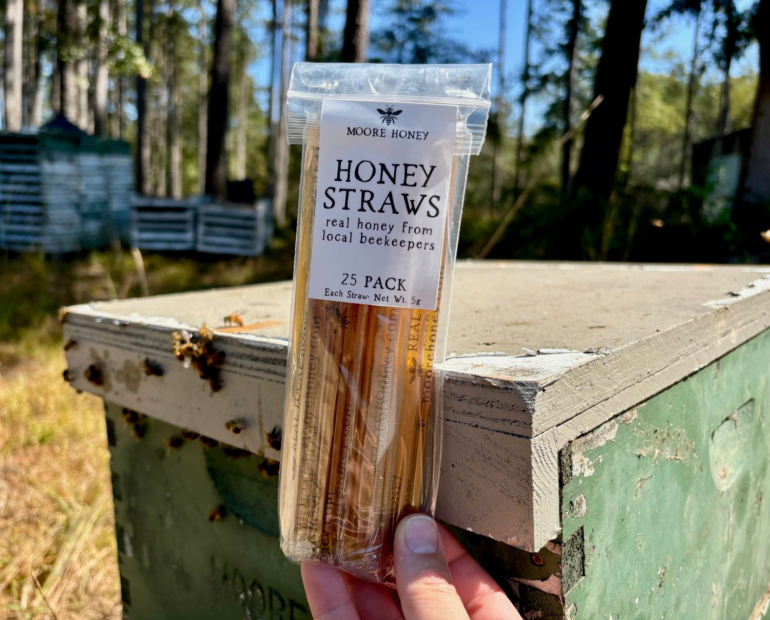 25 pack Honey Straws
