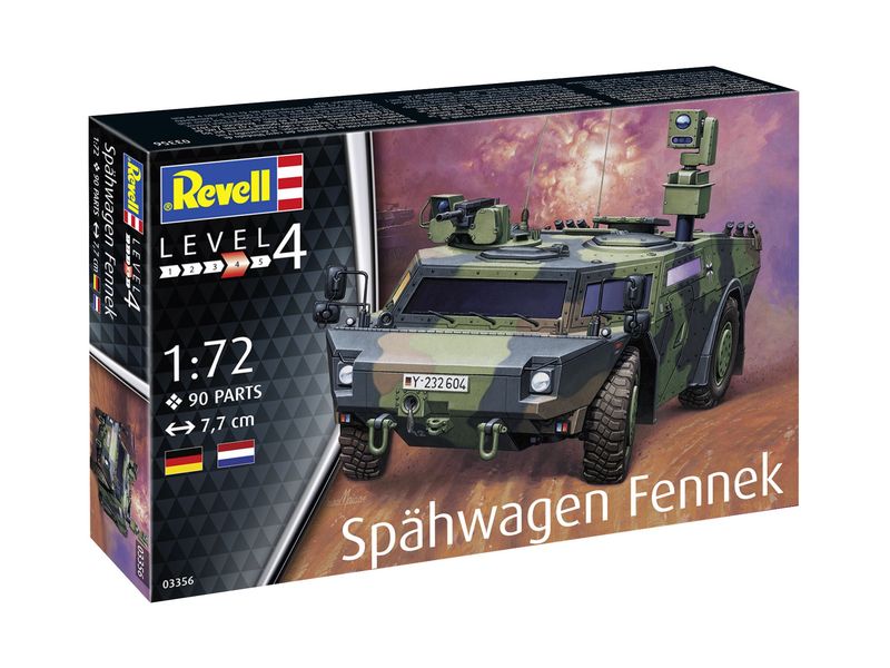 Revell 03356 - Spähwagen Fennek Revell NL 1:72
