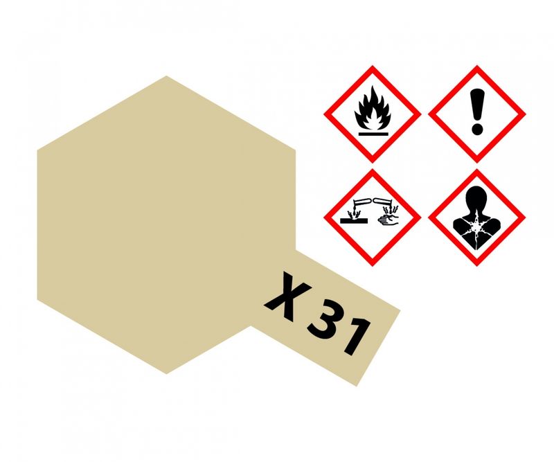 Tamiya X31 - Titanium Grey