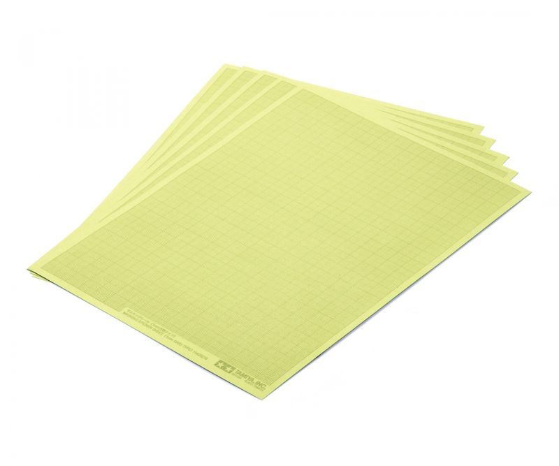 Tamiya 87129 - Masking sticker sheet 1mm grid