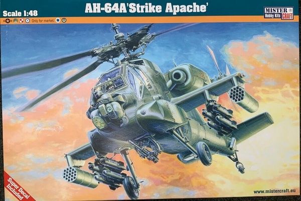 Mister craft G-36 - AH-64A STRIKE APACHE NL decals 1:48
