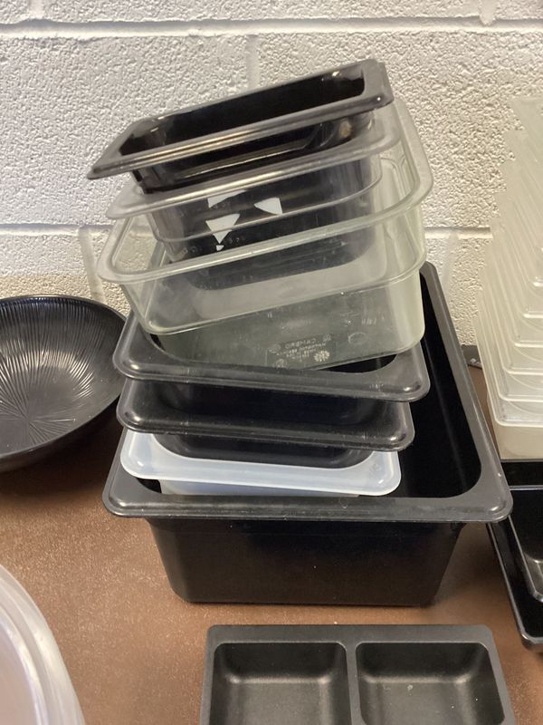 Misc. Plastic Food Bins