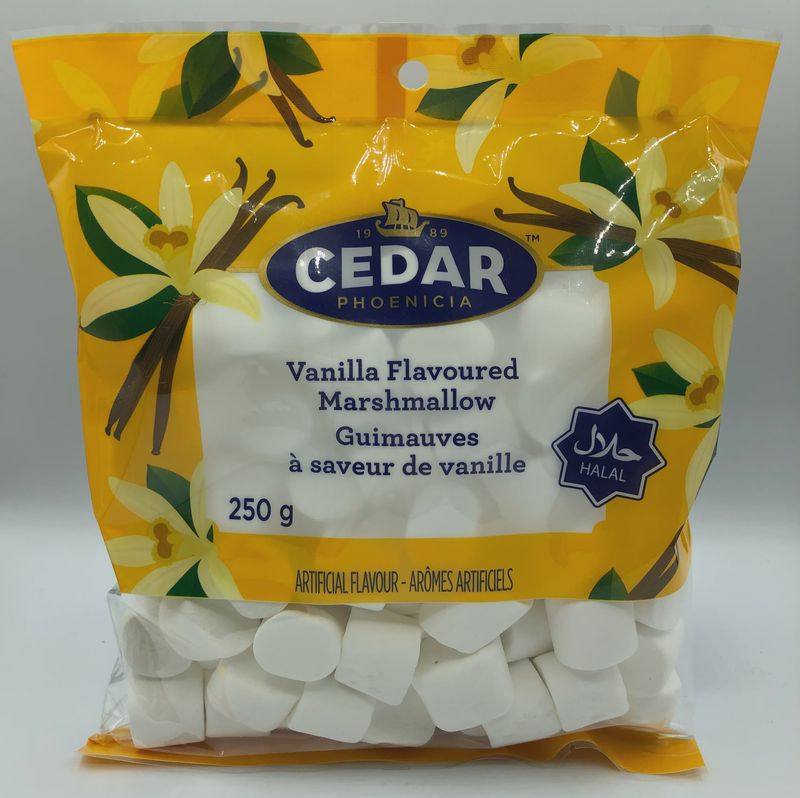 Cedar - Halal Vanilla Flavoured Marshmallow 250g