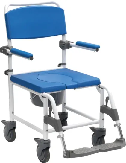 ASTON SHOWER COMMODE CHAIR 18"