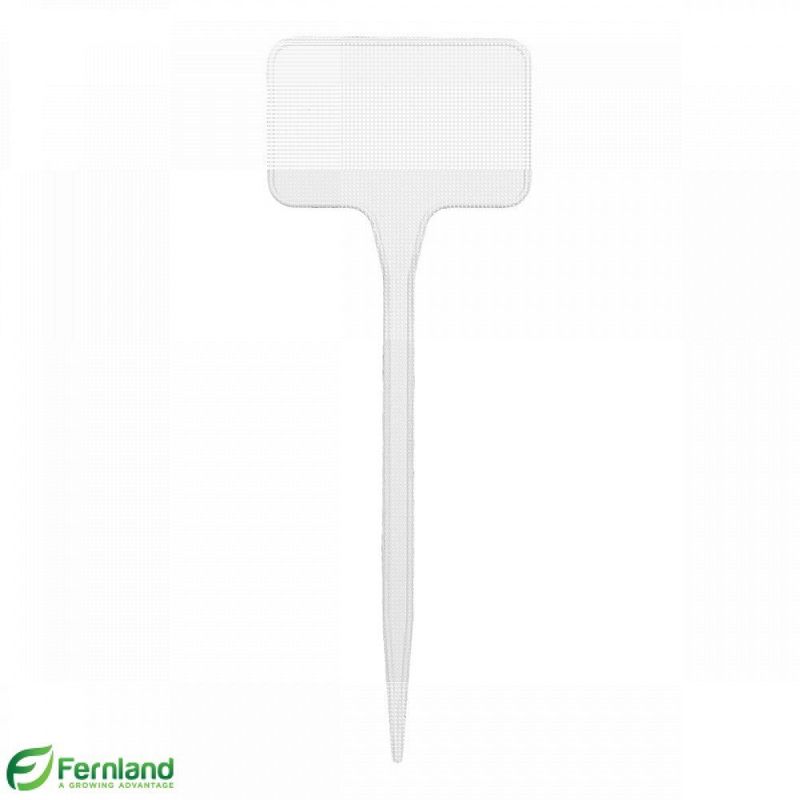 Bed Label PL8 15cm White