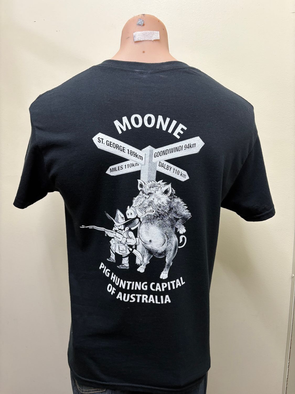 Man With Gun T-Shirt | Store - Moonie Crossroads