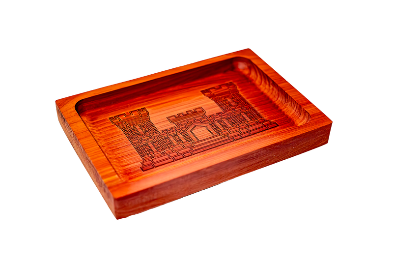 Wooden Castle Tray