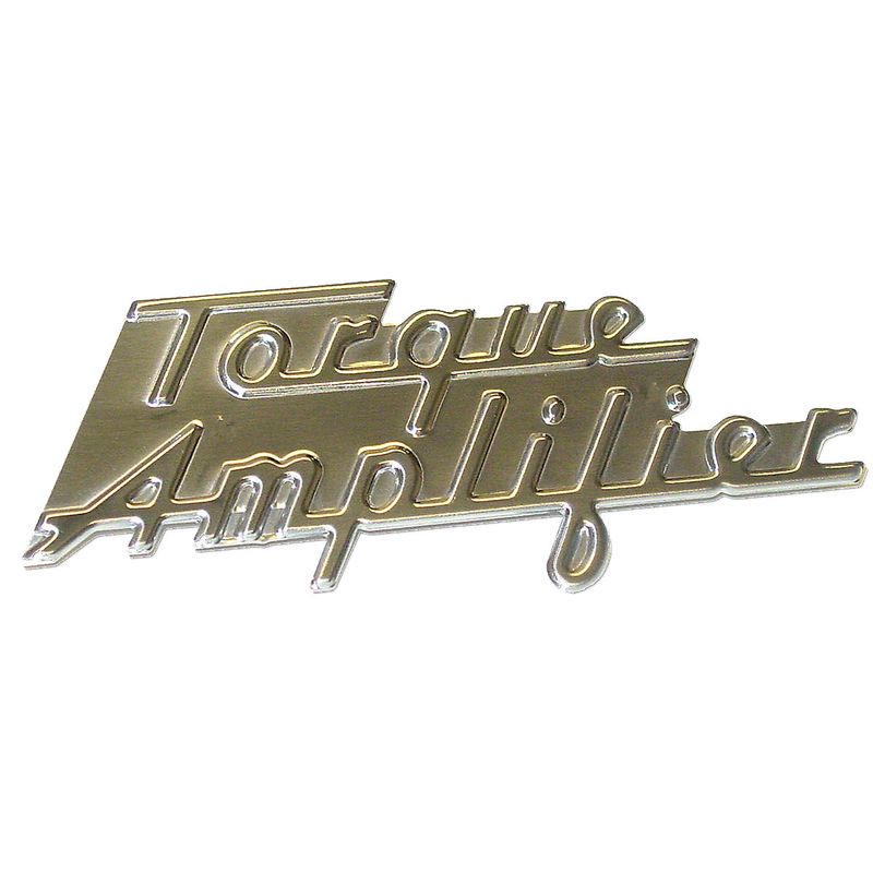 Torque Amplifier Side Emblem, 362394R1