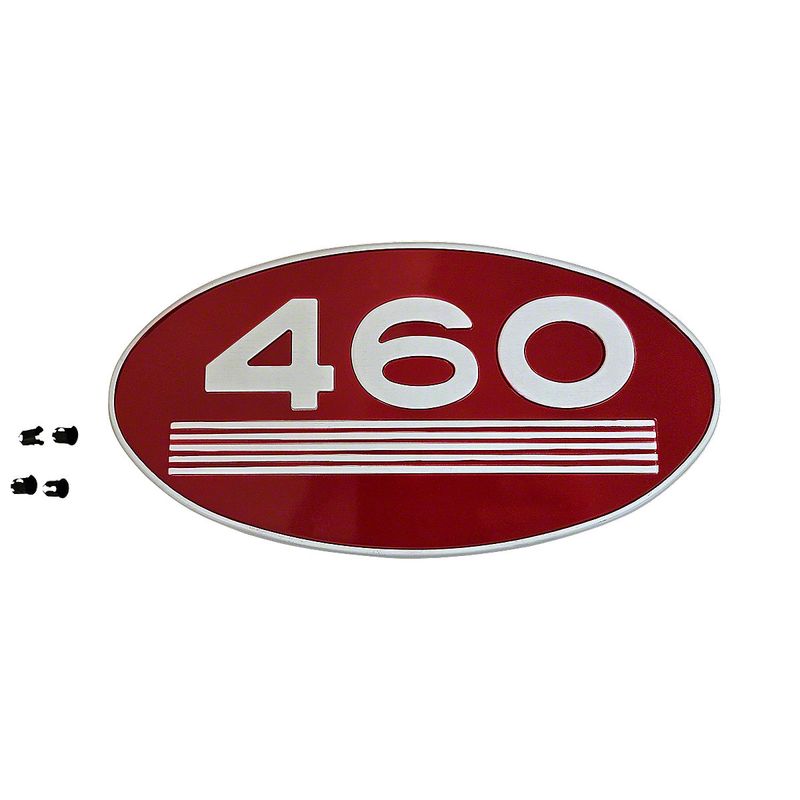 Side Emblem Farmall 460 Gas, 369119R1 IHS712