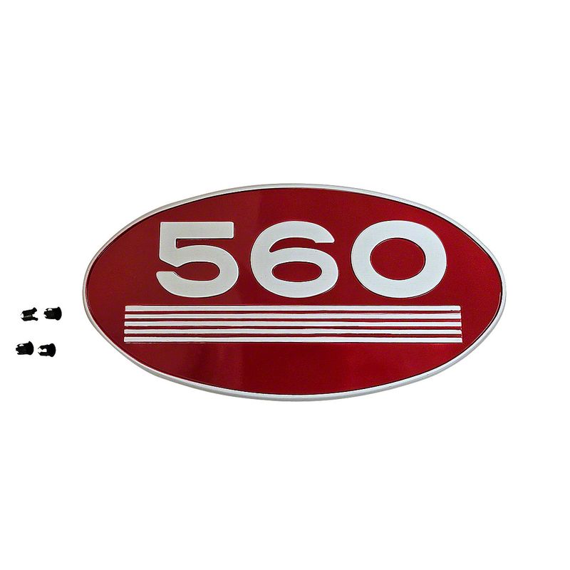 Farmall 560 Gas Side Emblem, 369127R1