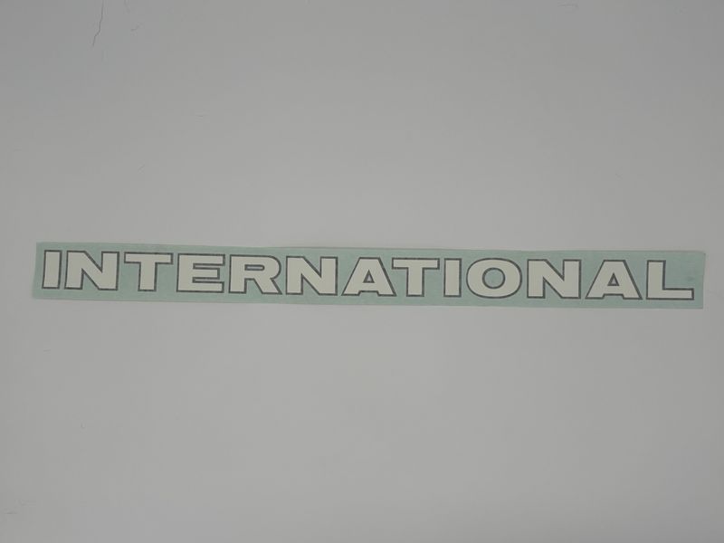 International Decal 26 Long X 1 1/2 Tall