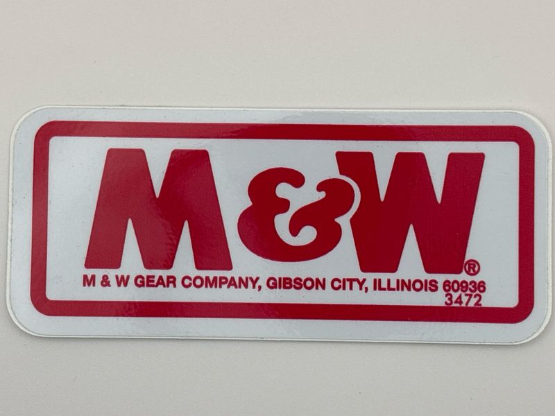 M&W Decal