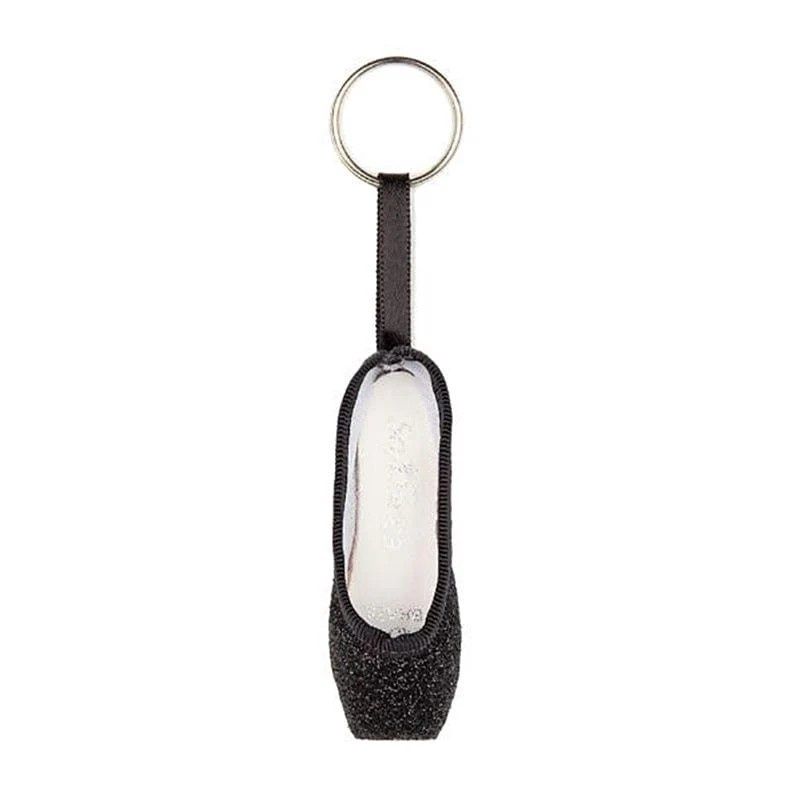 Mini Glitter Pointe Shoe Keychain