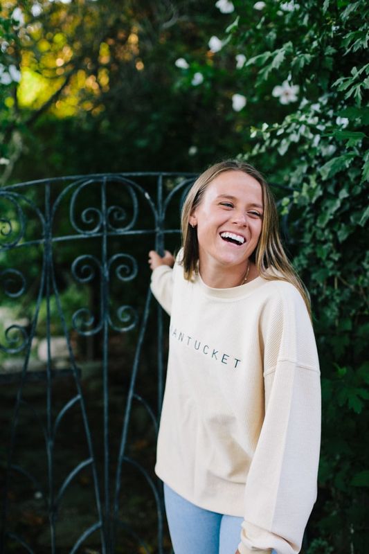 Chicka-D Ladies Crew Neck Straight Nantucket