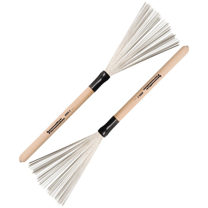 IP WIRE BRUSH - MEDIUM / FIXED WOOD HANDLE