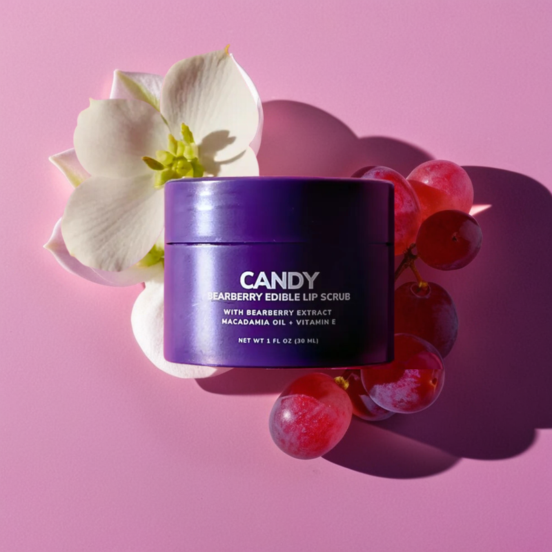 Candy Brightening Edible Lip Scrub