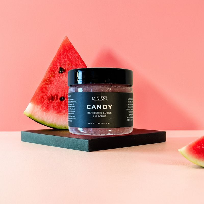 Candy Brightening Edible Lip Scrub