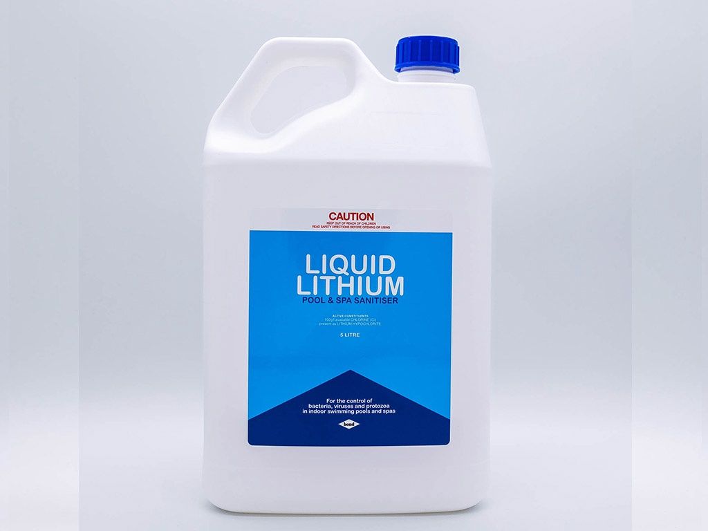 Liquid Lithium Spa Disinfectant 5L | Stable, Fast-Acting Spa Sanitiser ...