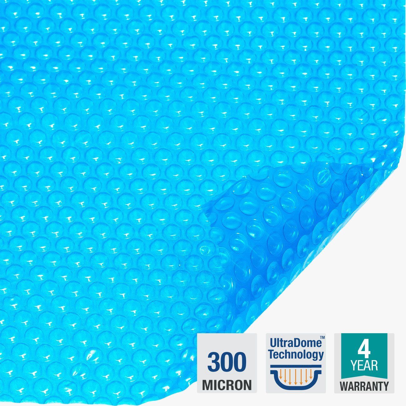 Neptune SolarPlus 300 Micron Pool Blanket 8m x 4m - Royal Blue (Retail ...