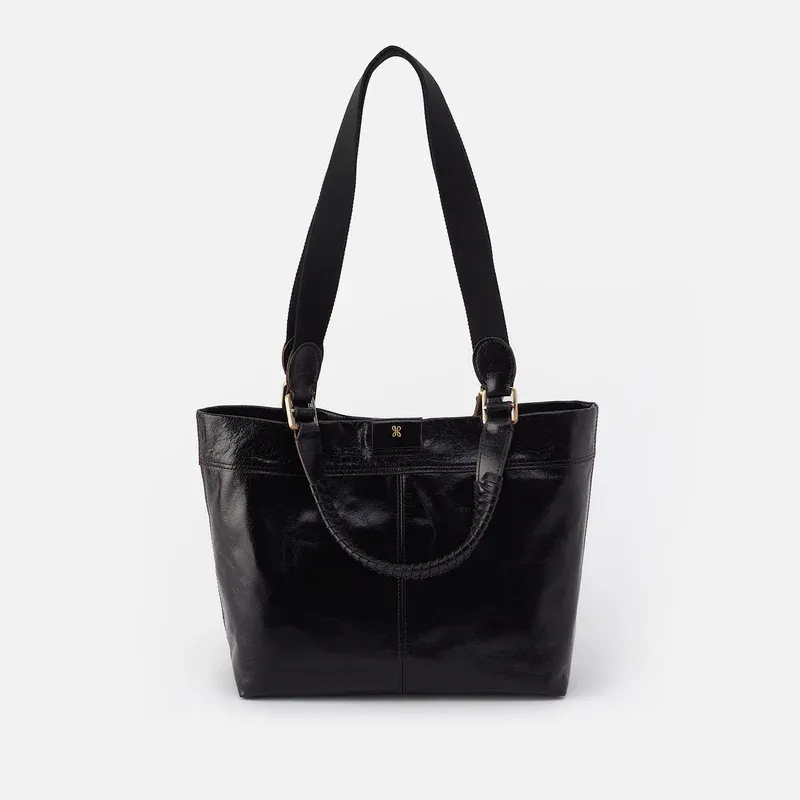 Romy Medium Tote - Polished Leather