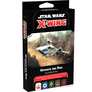 X-Wing 2.0: Hotshots and Aces Reinforcements Pack | Meeple Madness