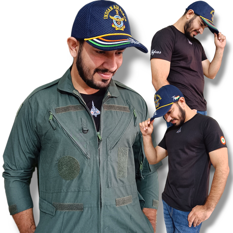 Tejas Pure Cotton Round Neck Half Sleeves T shirt