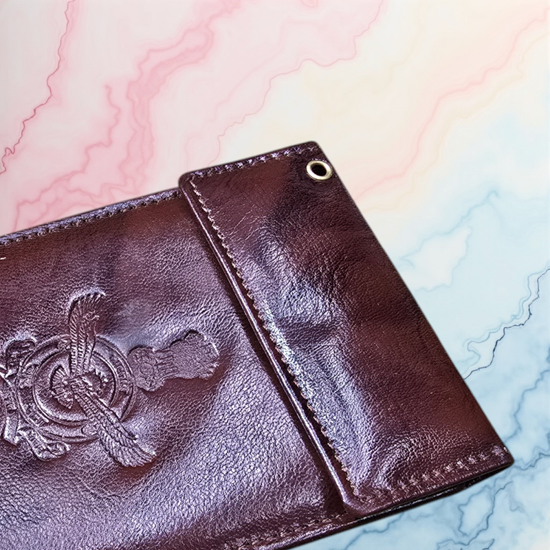 Antique Leather Brown Premium I card Cover