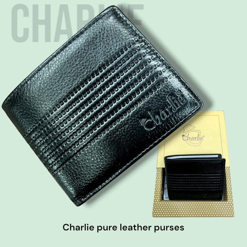 Charlie Pure Leather Wallets