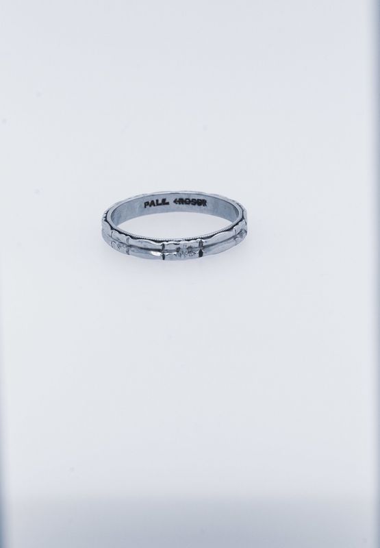 Palladium Double Wedding Band